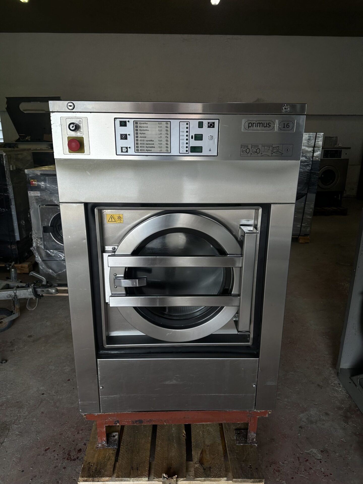 Profesionální průmyslová pračka Primus FS16 - Pračky | Vše pro prádelny